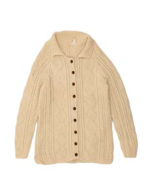 Vintage Cardigan Sweater It 40 Small In Beige | ASOS