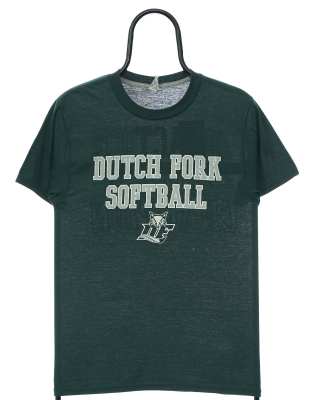 Vintage Dutch softball size S tshirt in green | ASOS