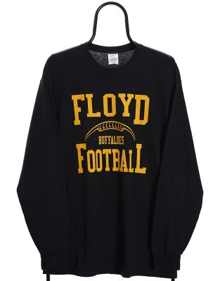 Vintage Floyd Football size XL tshirt in black | ASOS