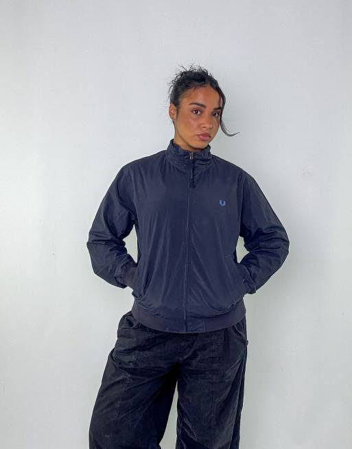 Vintage Fred Perry M Rain Jacket Jacket Black | ASOS