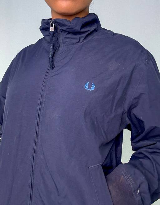Vintage Fred Perry M Rain Jacket Jacket Black | ASOS