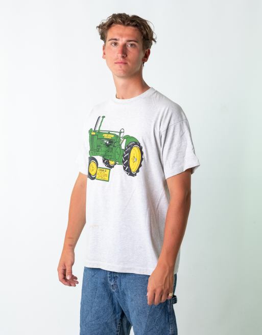 Vintage Fruit of the Loom XL Oversized Single Stitch T-Shirt John Deere ...