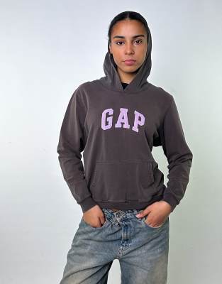 Vintage Gap XL Hoodie Grey | ASOS