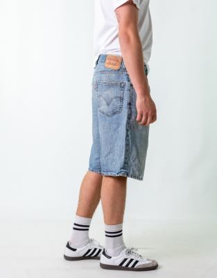 Vintage Levi's 38" Denim Jorts Shorts Light Blue | ASOS