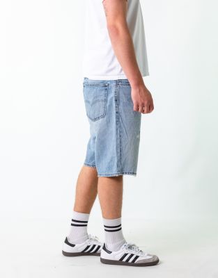 Vintage Levi's 38" Denim Jorts Shorts Light Blue | ASOS