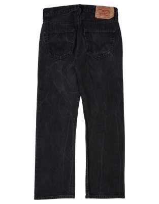 Vintage Levis 501 Straight W31 L29 jeans in black | ASOS