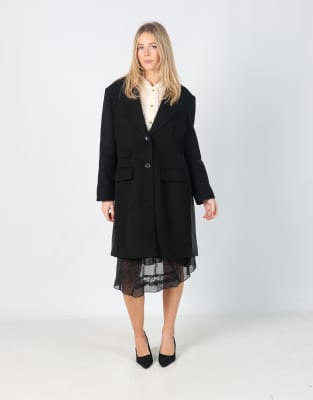 Vintage PHARD M long coat in black | ASOS