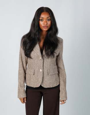 Vintage PHARD S blazer in brown | ASOS