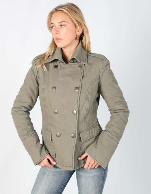 Vintage PHARD S light jacket in khaki green | ASOS