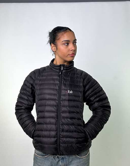 Vintage Rab L Padded Coat in Black | ASOS