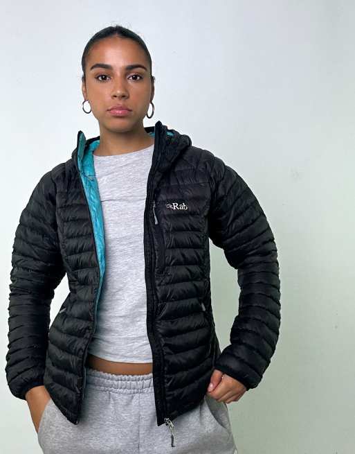 Vintage Rab L Padded Coat in Black | ASOS