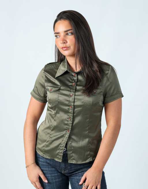 Vintage RC collection S shirt in dark green | ASOS