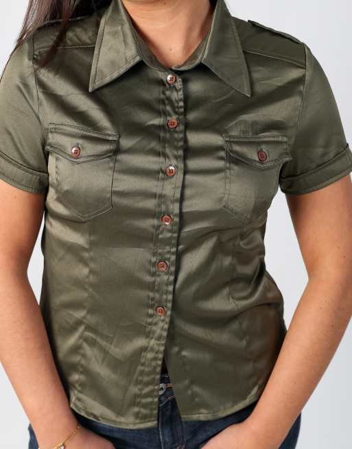 Vintage RC collection S shirt in dark green | ASOS