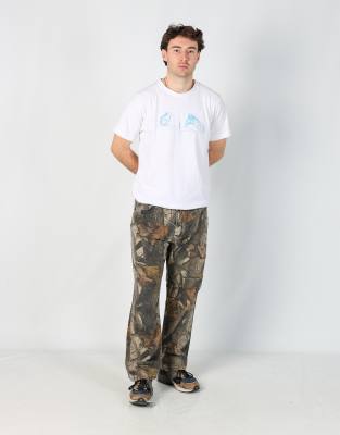 Vintage Realtree pro gear 35x30 denim jeans in dark green | ASOS