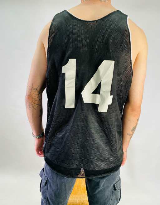 Vintage Size XL USA Basketball Vest in Black | ASOS