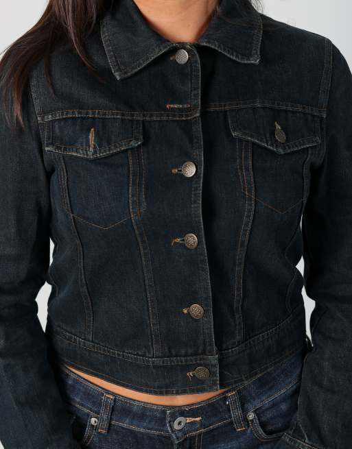 Vintage Unbranded S denim jacket in blue | ASOS