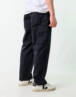 Vintage Wearguard 32x30 Woven Cargo Pants Black | ASOS