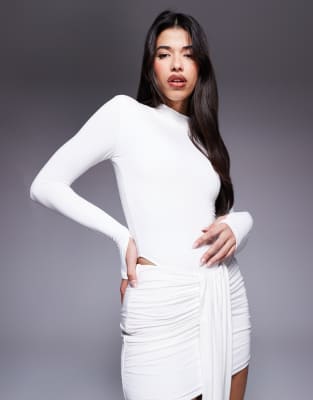 Wander Doll - Nara second skin - Soepelvallende body met hoge hals en ...