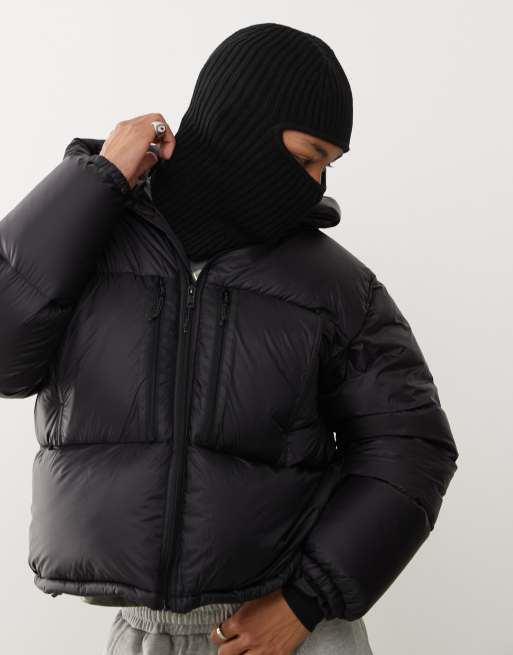 Weekday Bell knitted balaclava in black | ASOS