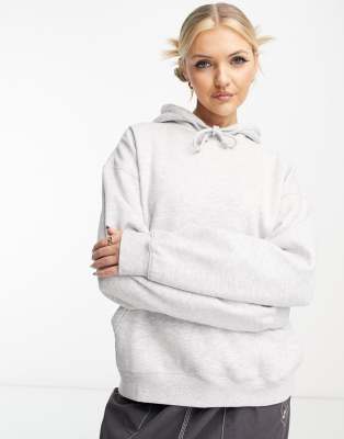 Weekday Essence hoodie in grey | ASOS