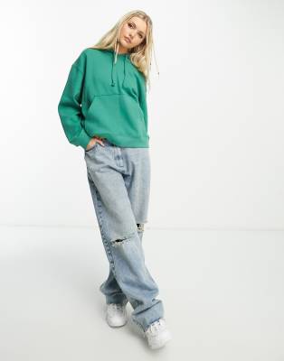 Weekday – Essence – Kapuzenpullover in Grün | ASOS