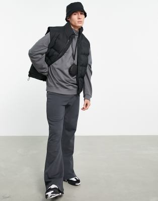 Weekday kip puffer vest in black | ASOS