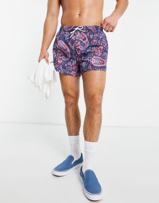 Weekday paisley print swim shorts | ASOS