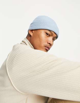 Weekday Stan beanie in blue | ASOS