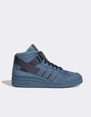 Zapatillas de deporte azules Forum Mid Parley de adidas Originals | ASOS