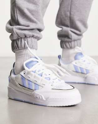 Zapatillas de deporte blancas y azules ADI2000 de adidas Originals | ASOS