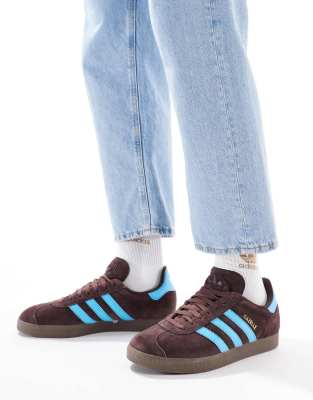 Zapatillas de deporte marrones Gazelle de adidas Originals | ASOS