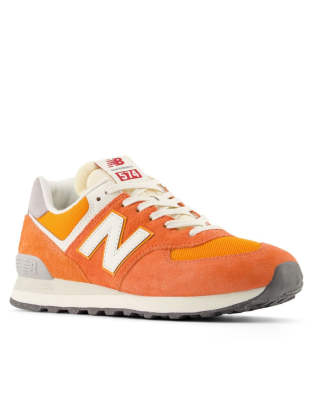 Zapatillas rojas 574 de New Balance | ASOS
